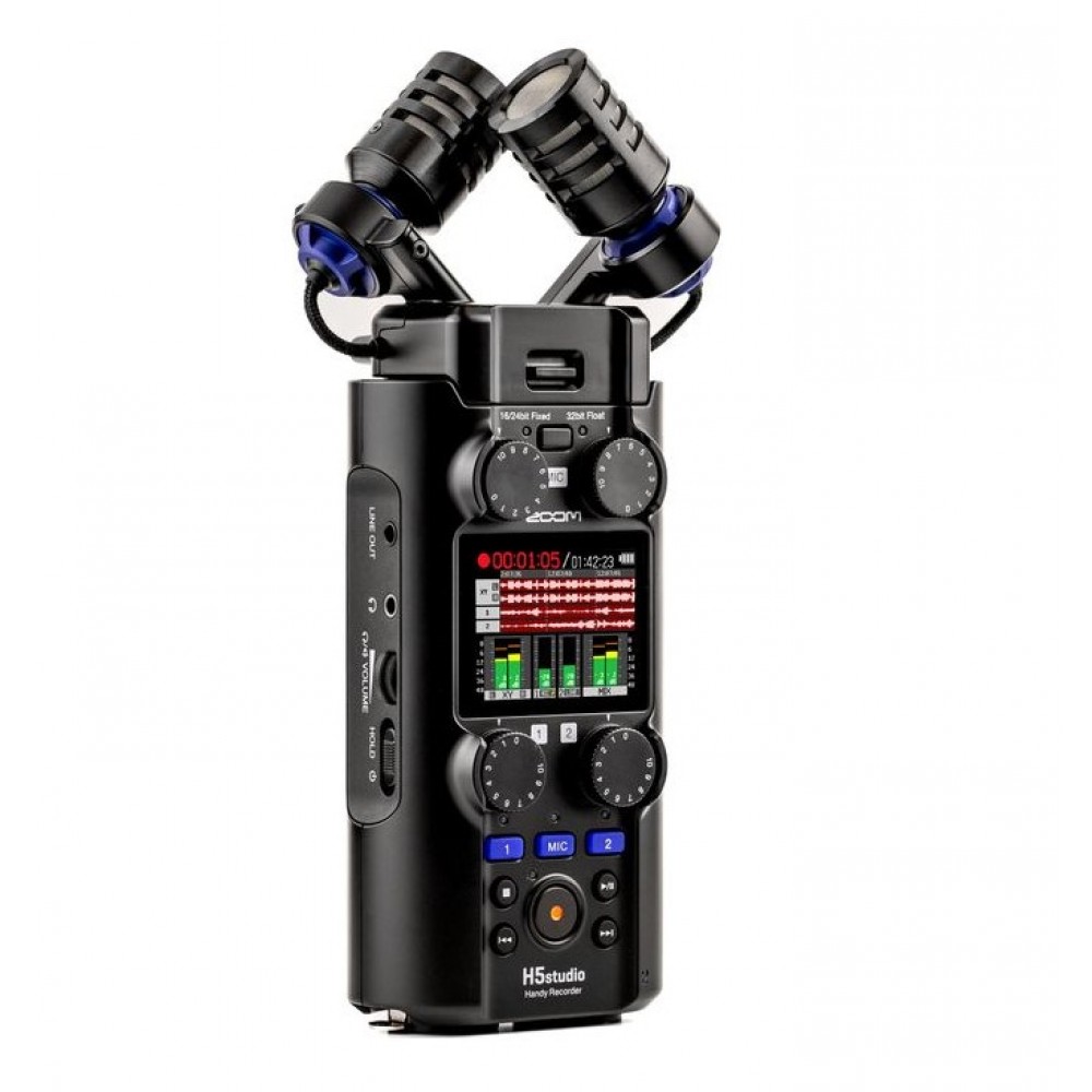 ZOOM H5Studio 4-Track Handy Recorder with 32-Bit Float R ...