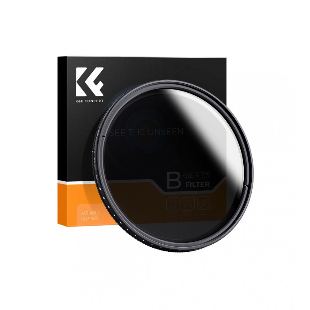 K&F Concept 82mm Variable Fader ND Filter (1 to 9 Stops)